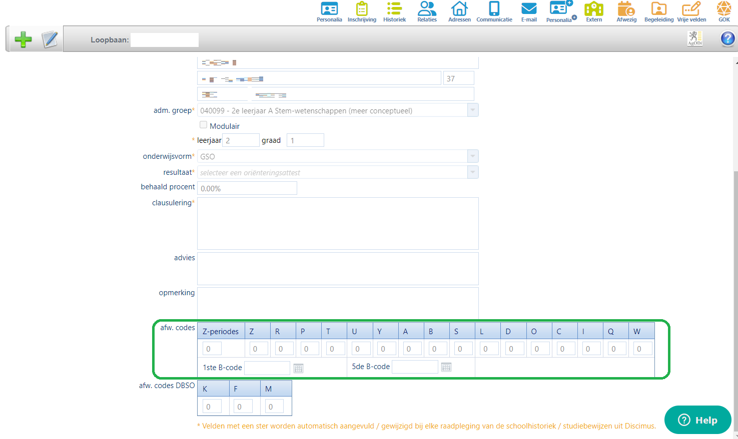 Afwezigheden raadplegen vanuit Discimus – Informat support