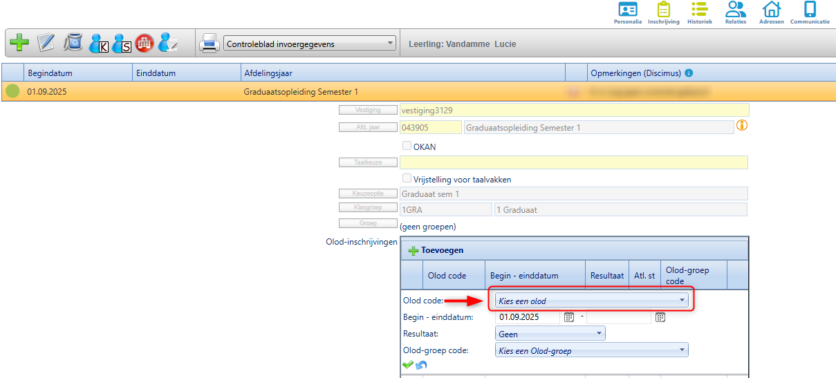 OLOD koppelen aan alle vestigingen van de school – Informat support
